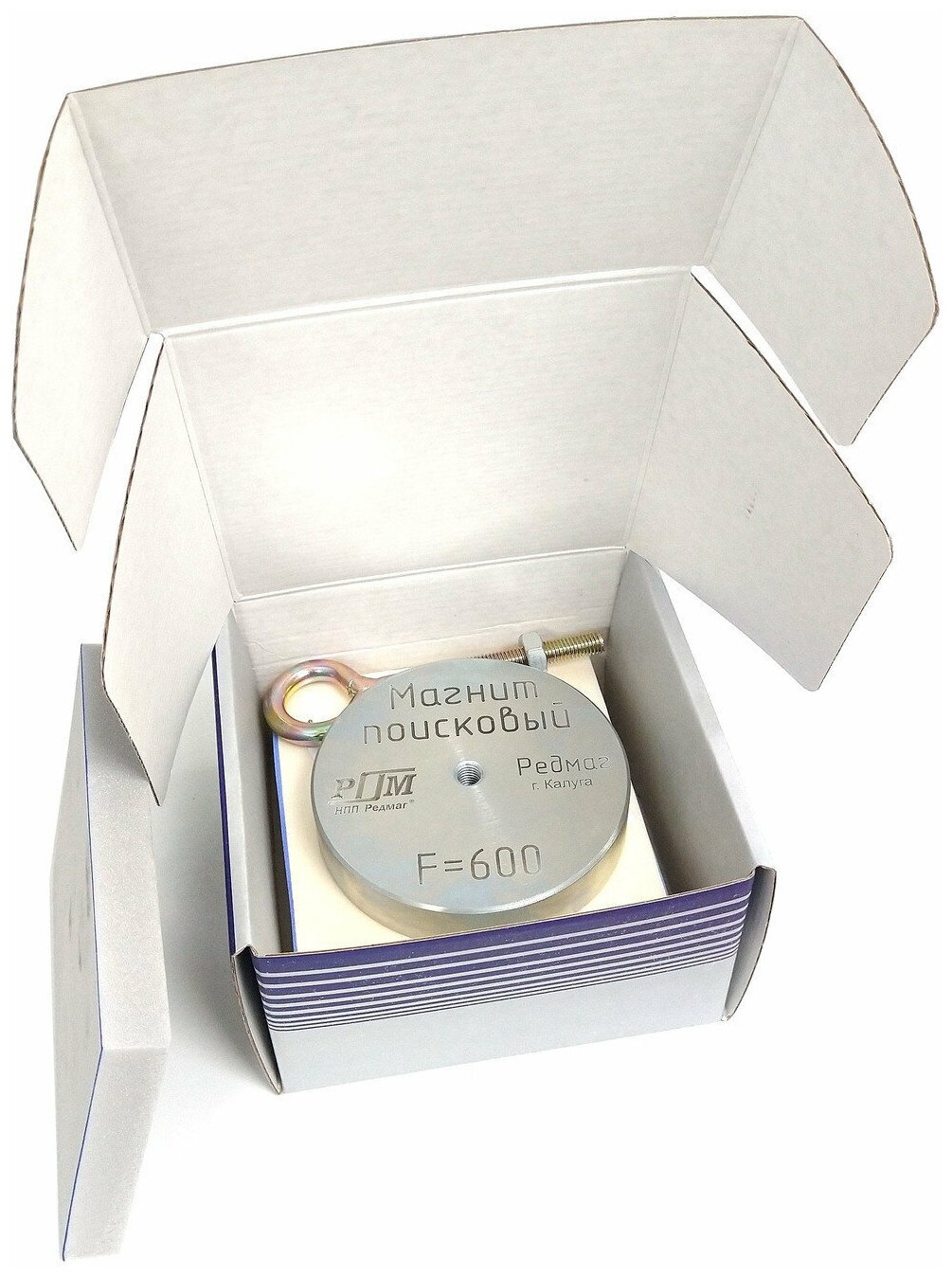 Поисковый магнит Редмаг F600 (односторонний)