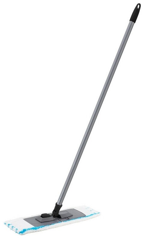 Швабра флаундер Svip 43x12 см серая с МОПом Soft (в асс.) SV5101 1174465