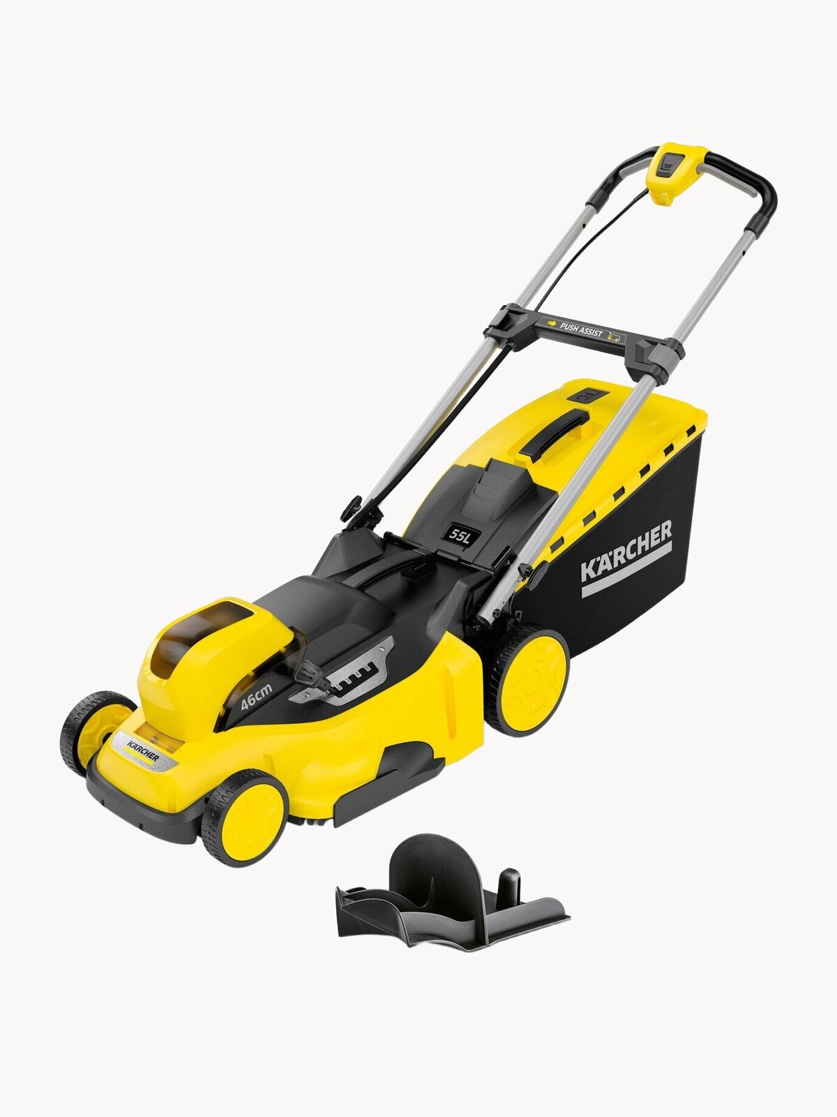Аккумуляторная газонокосилка Karcher LMO 36-46 Battery (1.444-472.0), регулировка высоты среза