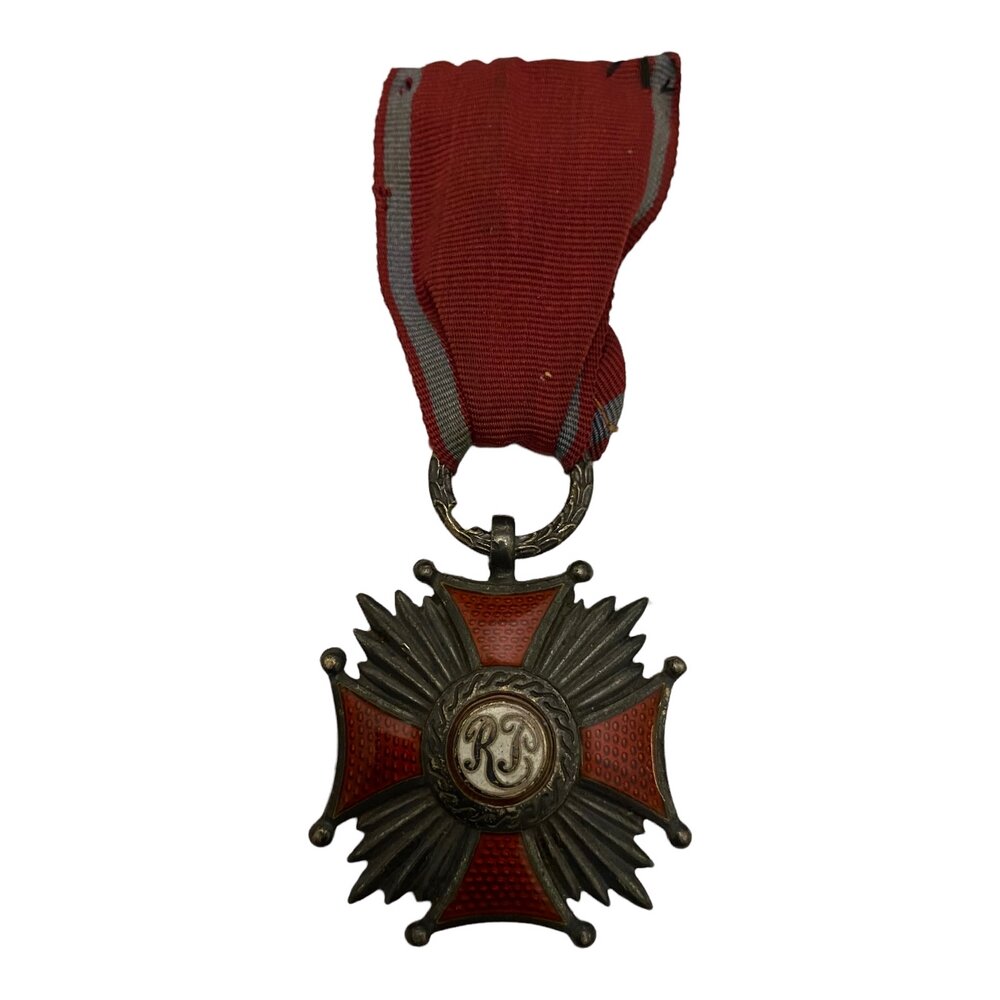 Польша, крест "Заслуг" II степень 1944-1945 гг. (Московская чеканка)