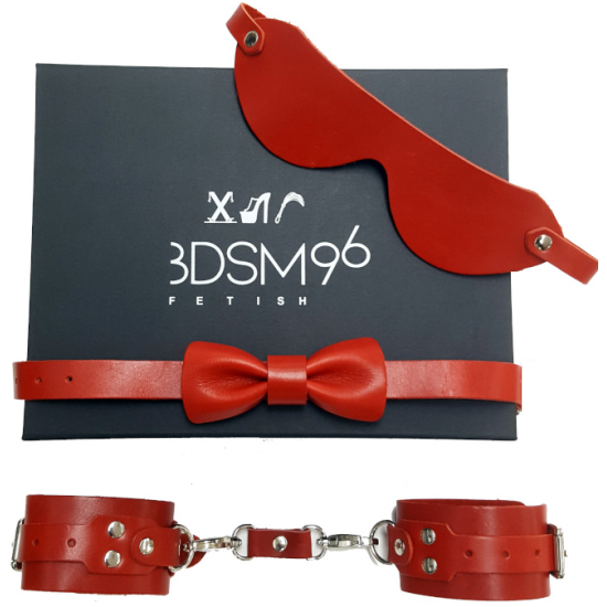 Набор BDSM96 Джентльмен красный