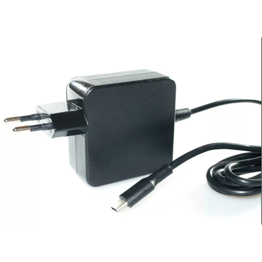 Зарядка для ноутбука Xiaomi 20V 2.25A 45W Type-C (45WJAP) квадратный корпус, черная, HC/OEM