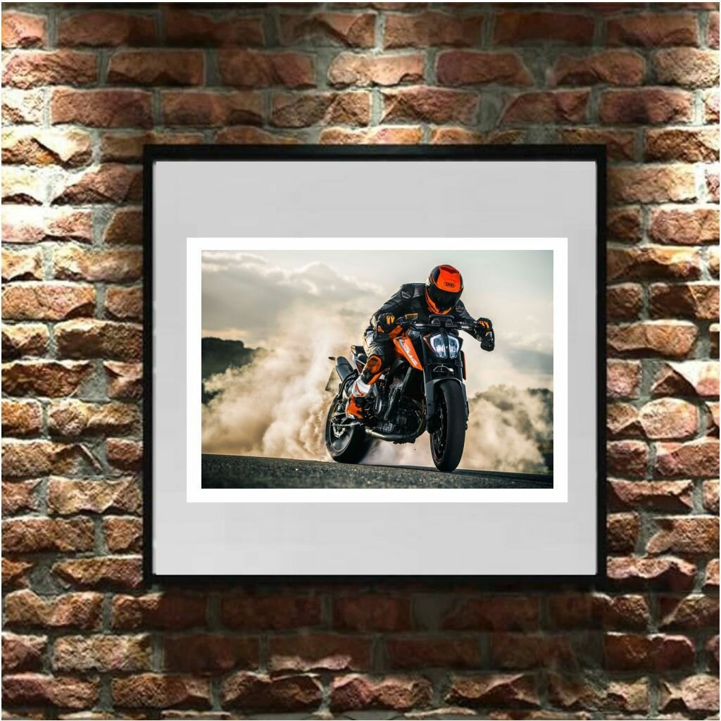 Плакат "байк ktm 790 duke" от Cool Eshe из коллекции "Автомобили", плакат А4
