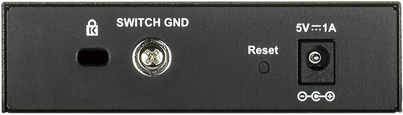 Коммутатор D-Link DGS-1100-05V2/A1A, 5 портов 10/100/1000BASE-T