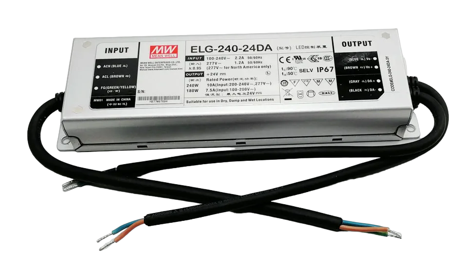 Блок питания Mean Well ELG-240-24DA