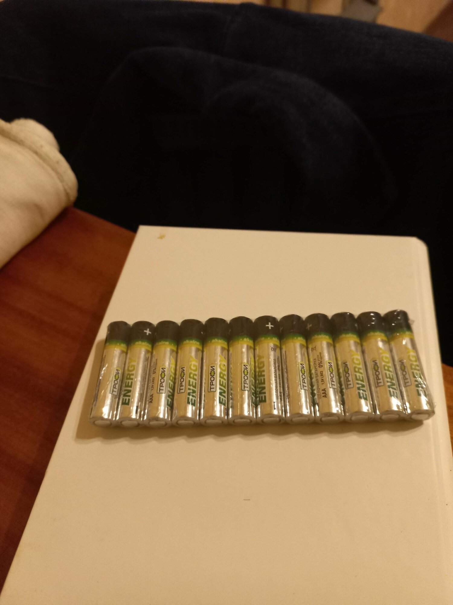 Мизинчиковые алкалиновые батарейки, 12 шт.