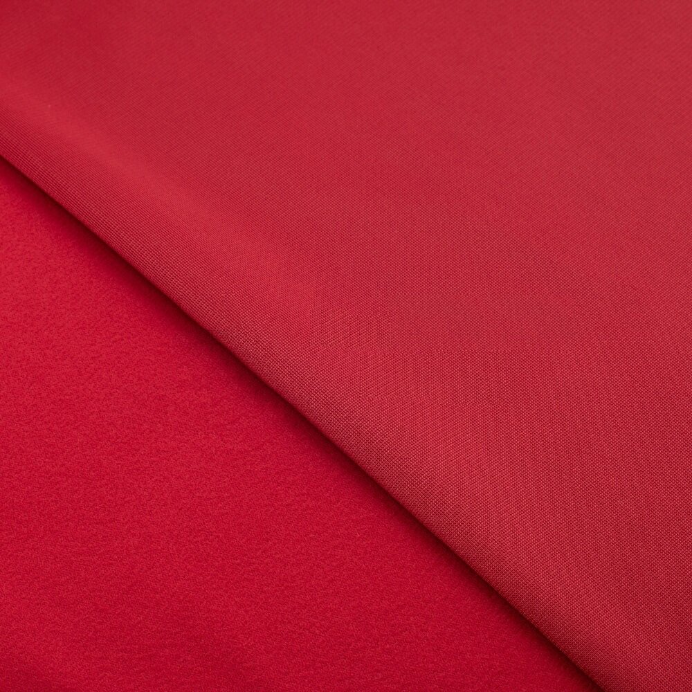 Ткань для спортивной одежды Полибрушет. Цвет темно-красный. Готовый отрез 3*1,5м.