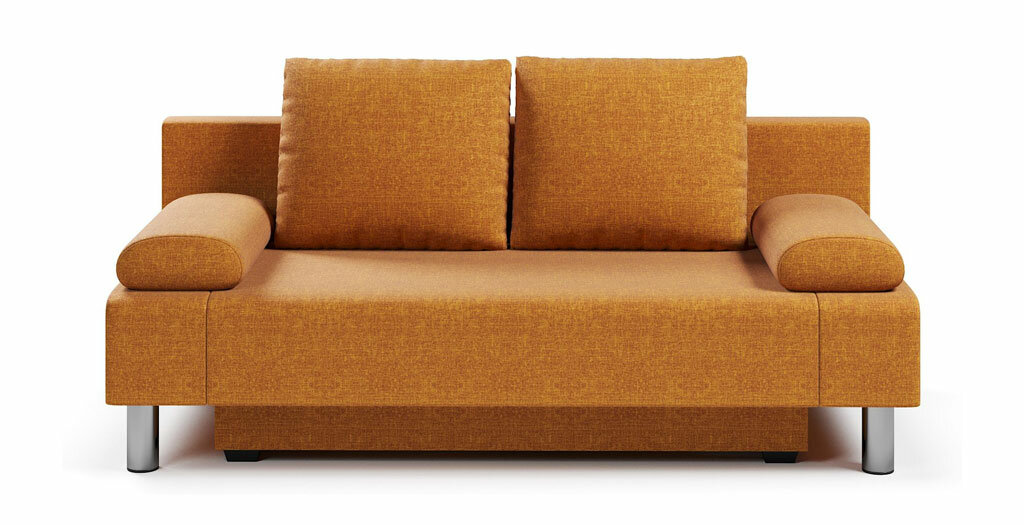 Диван-кровать Парма, 200х90х90 см, механизм Еврокнижка, мягкие подлокотники