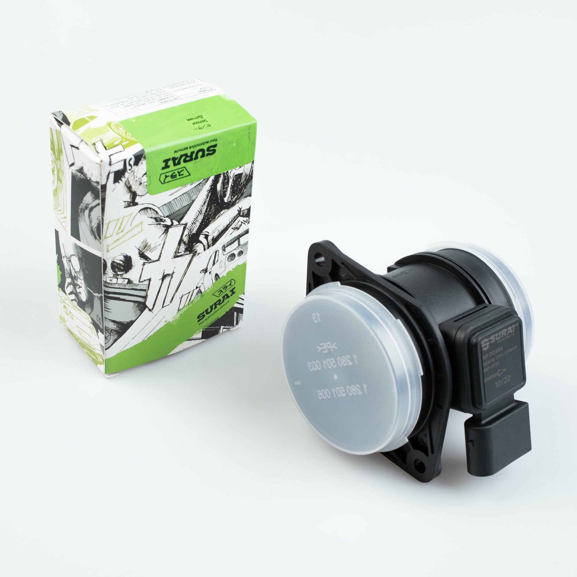 Датчик массового расхода воздуха для Лада 2104-2107 SURAI SR 00333