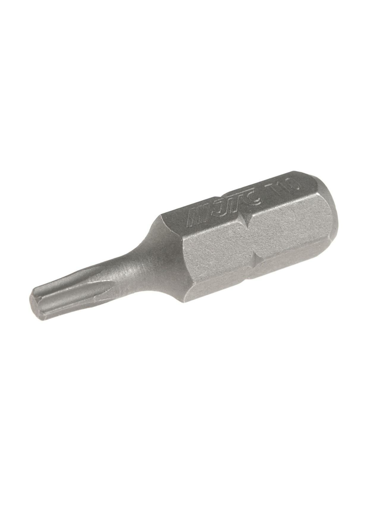 Бита TORX Т10х25мм 1/4 S2 JTC-1132510