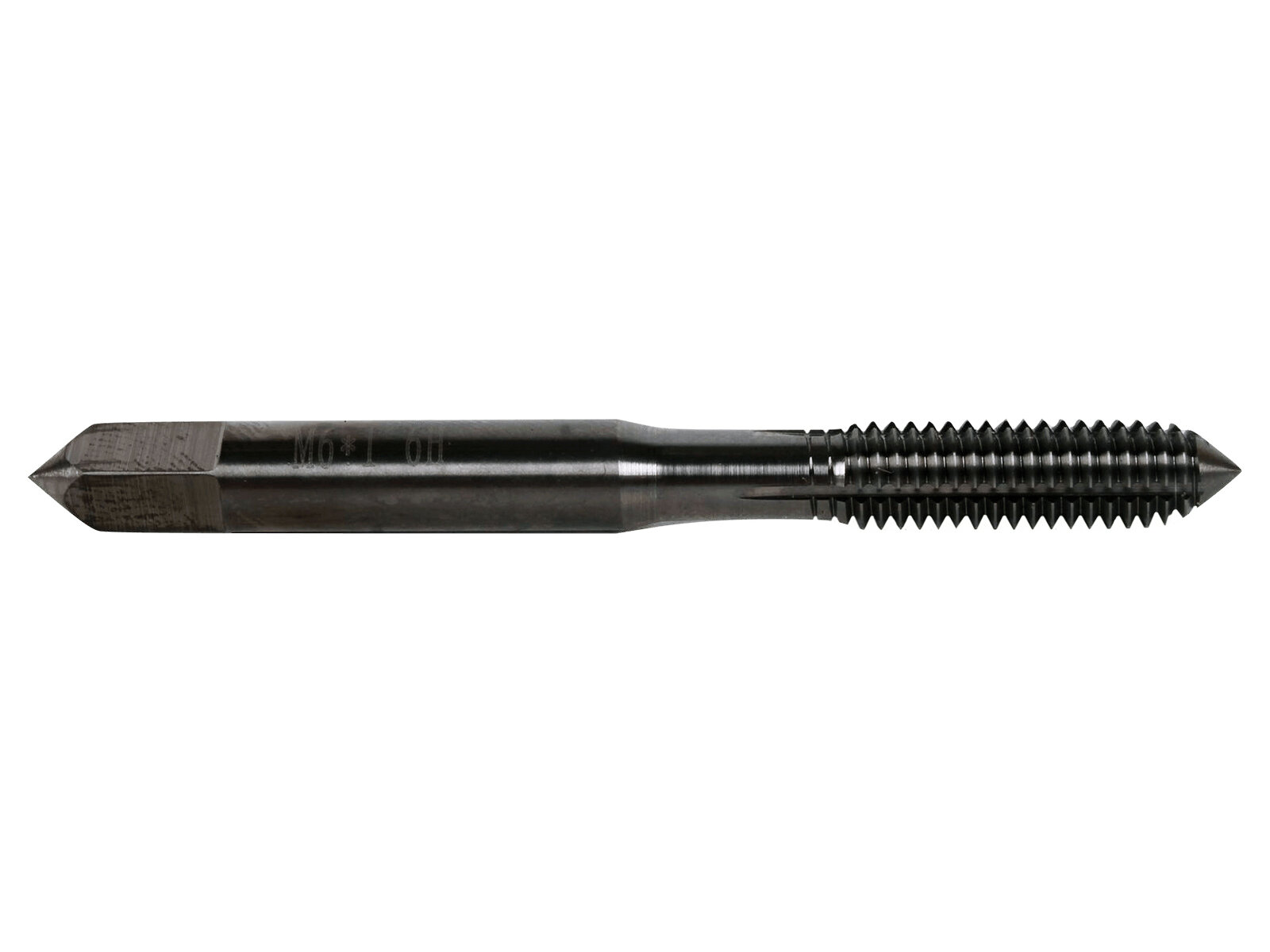 Метчик AnroKey AR-MTD-6-01, M6x1.0, ручной, твердосплавный, 1 шт.