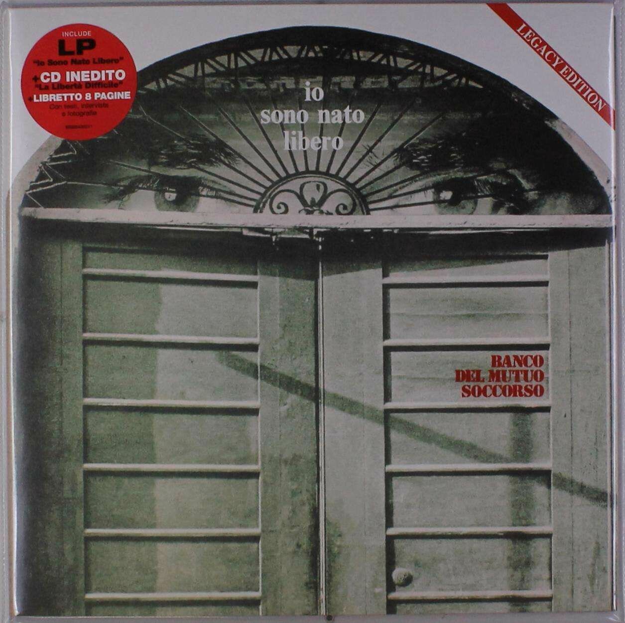 Виниловая пластинка Banco Del Mutuo Soccorso - Io Sono Nato Libero (Legacy Edition) (180g) (1 CD)