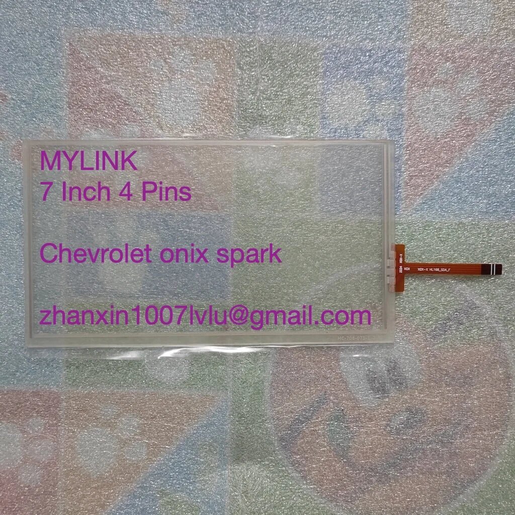 7-дюймовый сенсорный экран MYLINK 4 Pins, Chevrolet Onix Spark, Цвет: HD