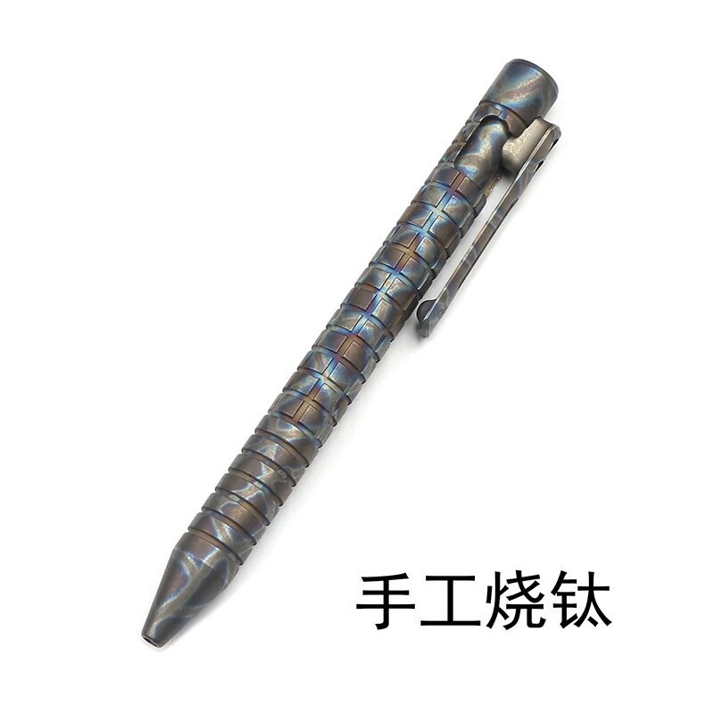 Тактическая ручка VALYRIAN из титанового сплава Flame titanium