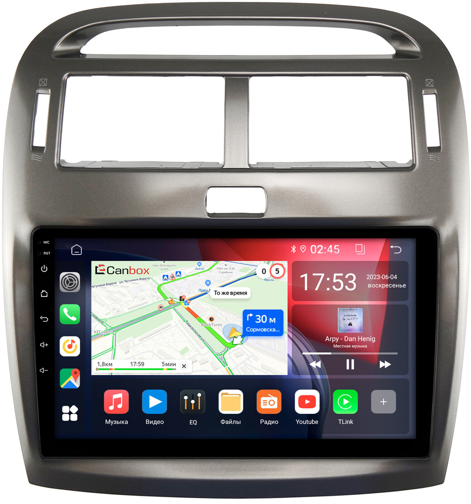 Штатная магнитола Canbox GT9-9498 Lexus LS 430 2000-2006 (авто без монитора) Android 10 (IPS, DSP, CarPlay)