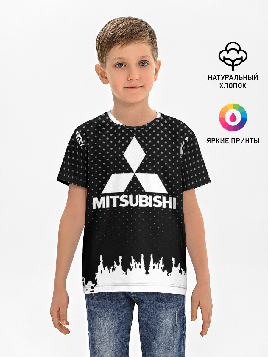Футболка хлопковая детская Mitsubishi