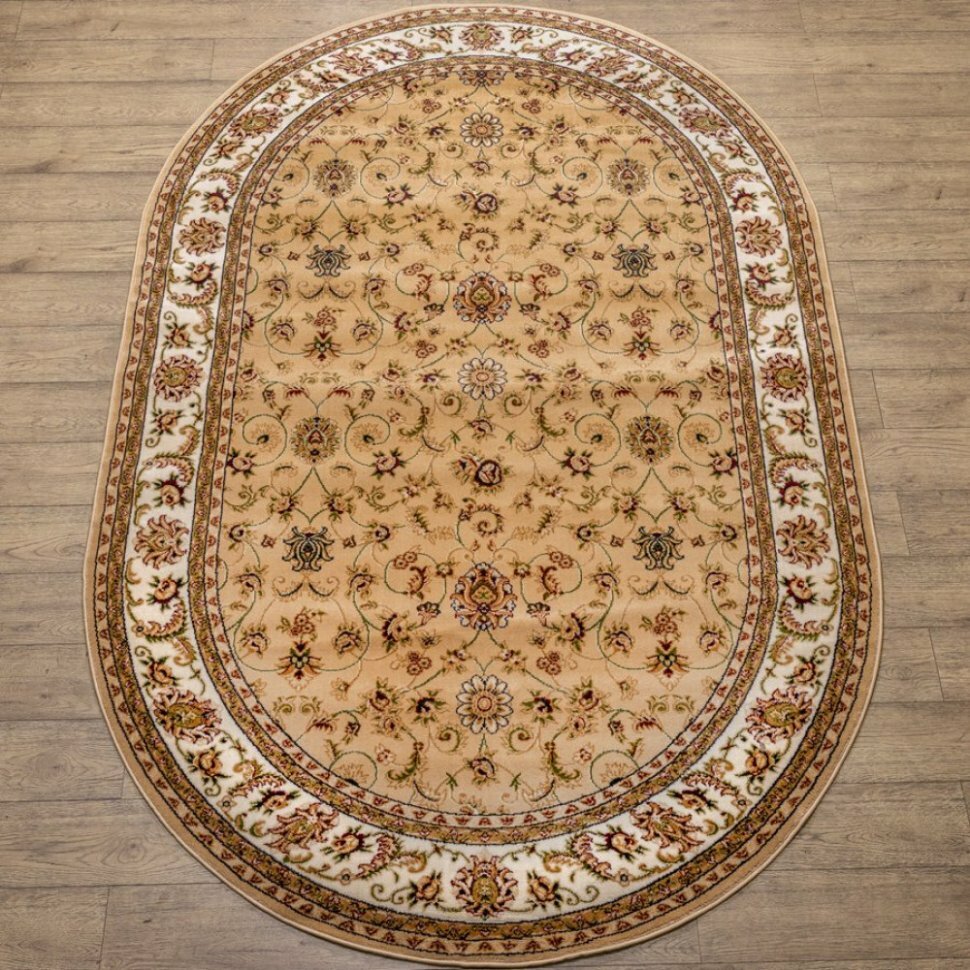 Ковры дизайн 20624 цвет 22155 Акварель овал (2 х 4 м)