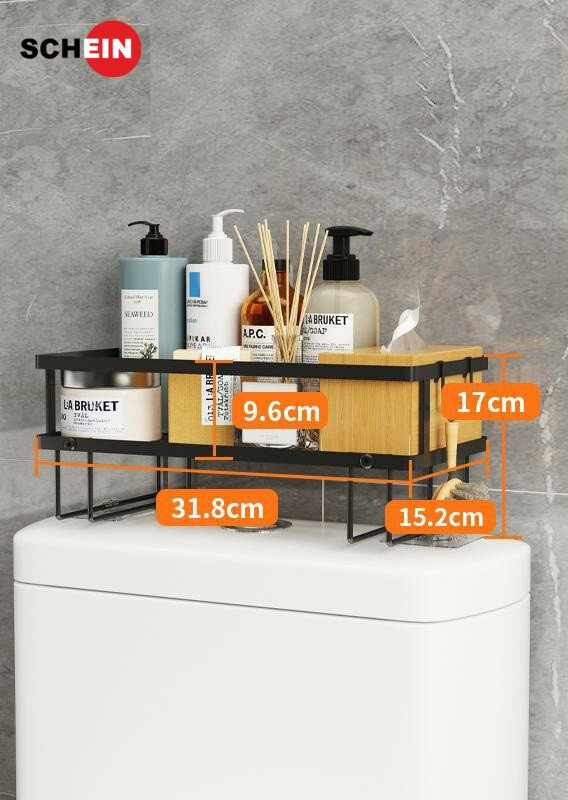 Органайзер SCHEIN HCBOT1T-BL для санузла черный
