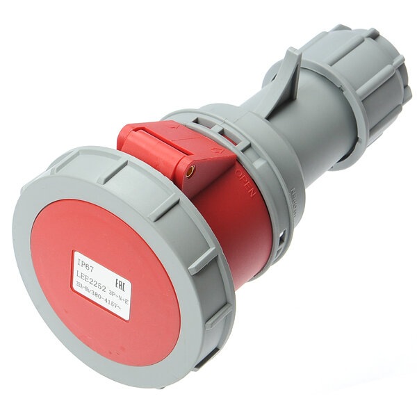 Розетка кабельная 3Р+N+Е 32А 415В IP67 LEE2252 (2 шт. в наборе)