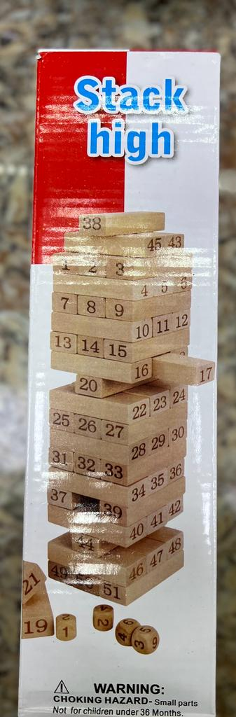 Игра "STACK HIGH" - большая падающая башня