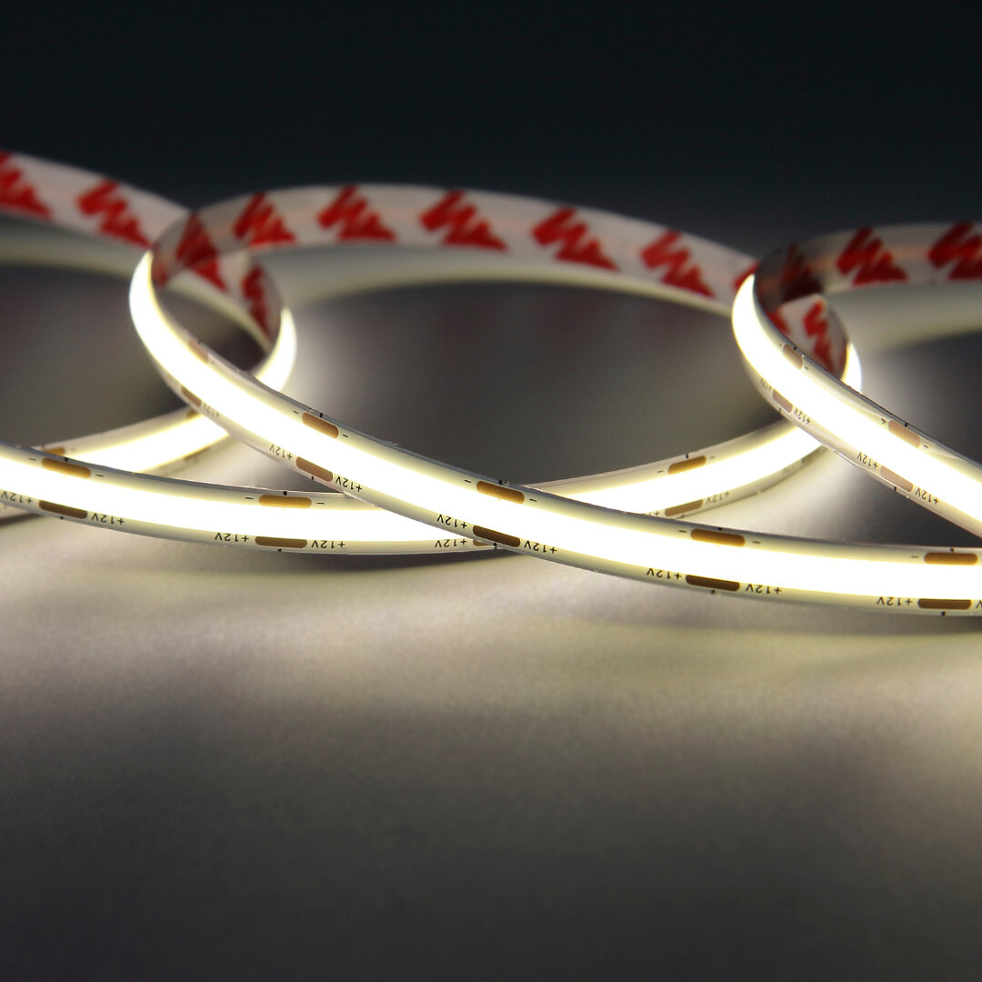 Светодиодная лента ShopLEDs Светодиодная лента COB SL480-LT 12V CRI90 (11 W/m, 1200 lm/m, IP20) (дневной белый 4000K), 5м