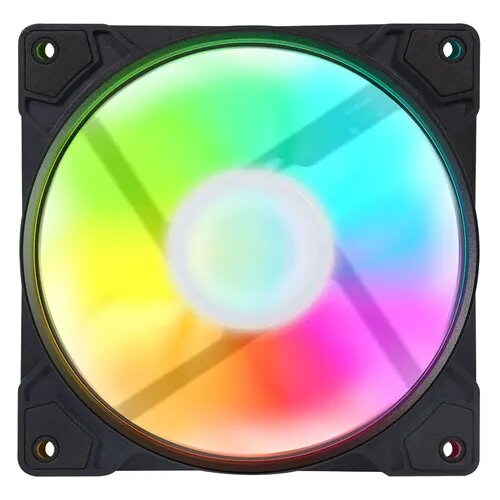 Вентилятор GMNG GG-CF120ARGB1-PWMBK ARGB 120х120x25 черный 4-pin Ret