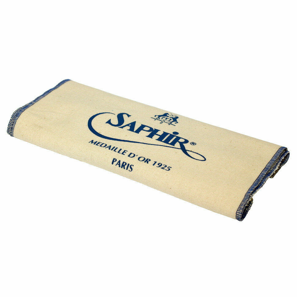 Салфетка полировочная большая SAPHIR MEDAILLE, 100% хлопок.