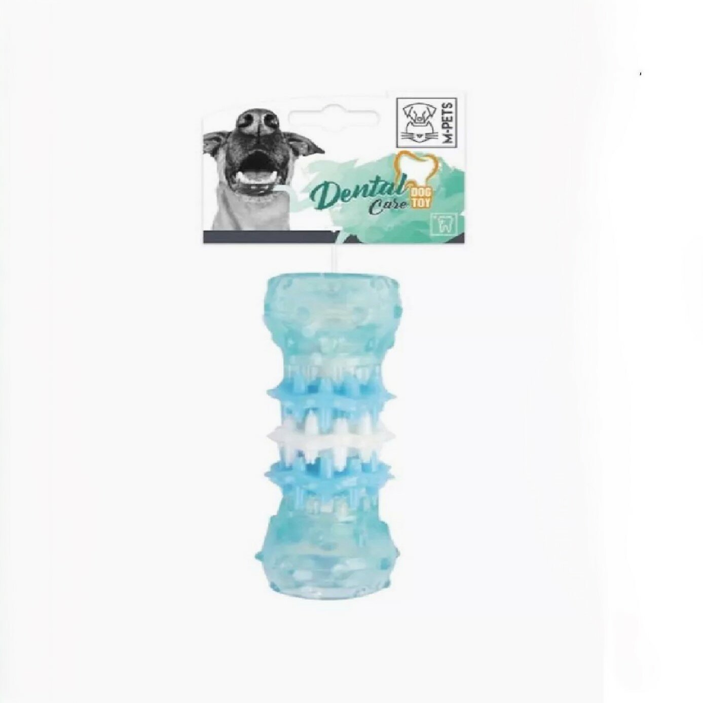 M-PETS Игрушка собакам, Дентал для чистки зубов, S 4x4x10см