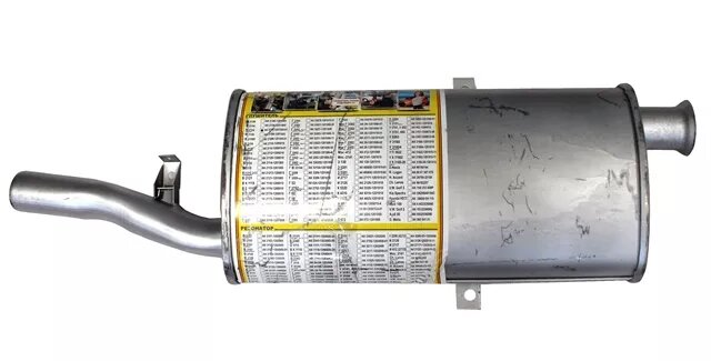 Глушитель осн. ВАЗ-21047 инж. (Н. Новгород)