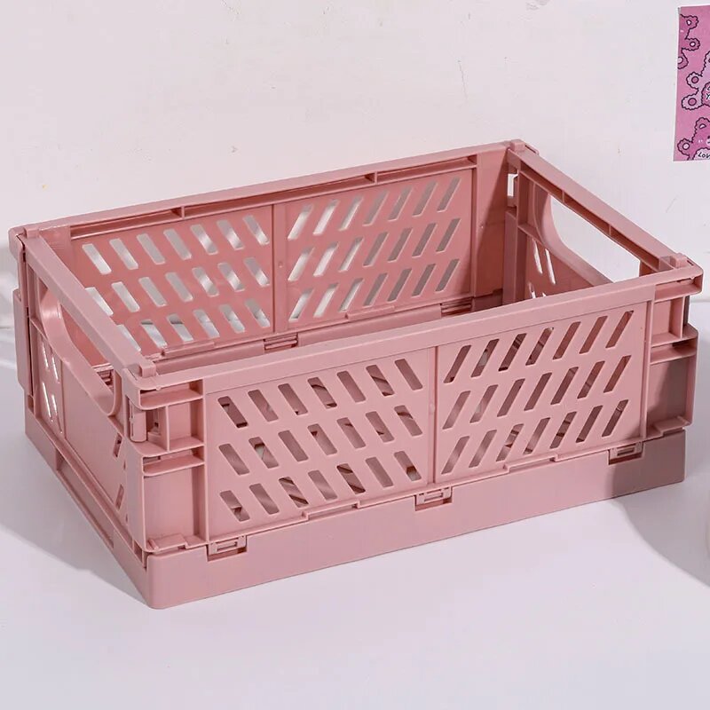Складная корзина для хранения, Розовый