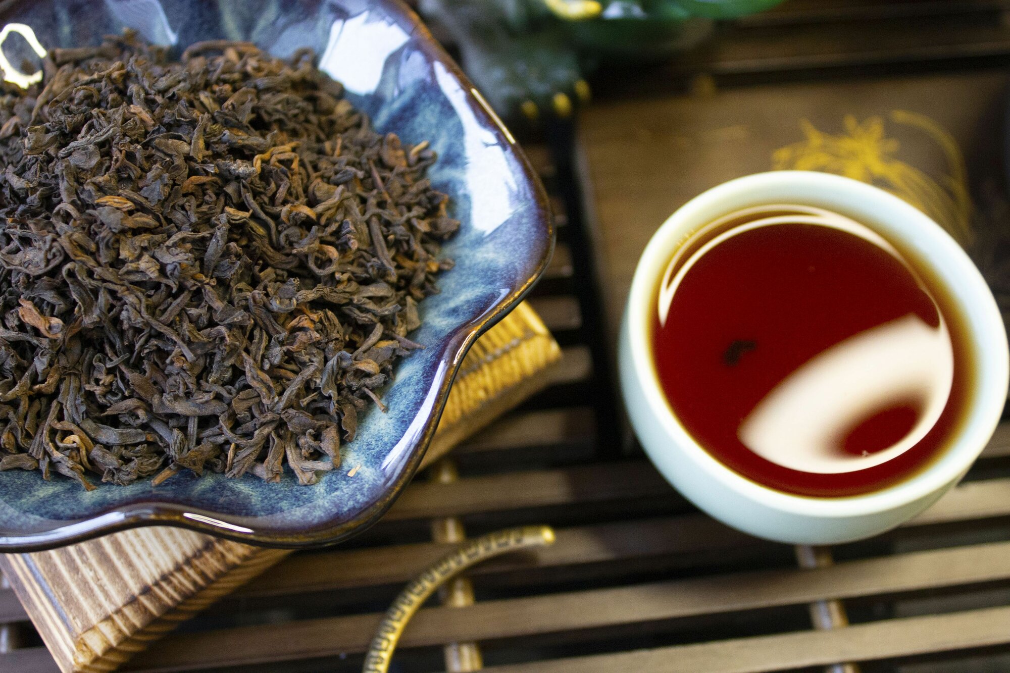 Чай китайский Пуэр Шу молочный, 3 года, 125 грамм