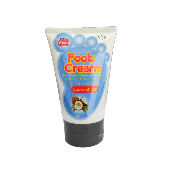 Крем для ног Banna с экстрактом кокоcа и витамином Е 120 мл.