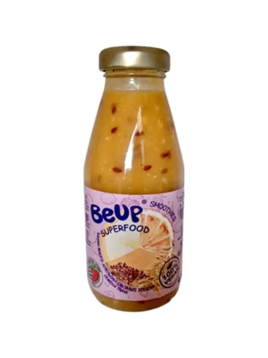 Смузи Be Up "Банан, Манго, Апельсин, Мор. соль", 0,3 л. х 6 шт