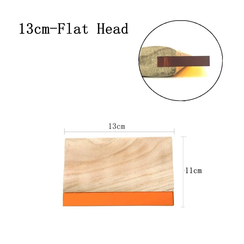 Скребок для шелкографии 13cm Squeegee Flat