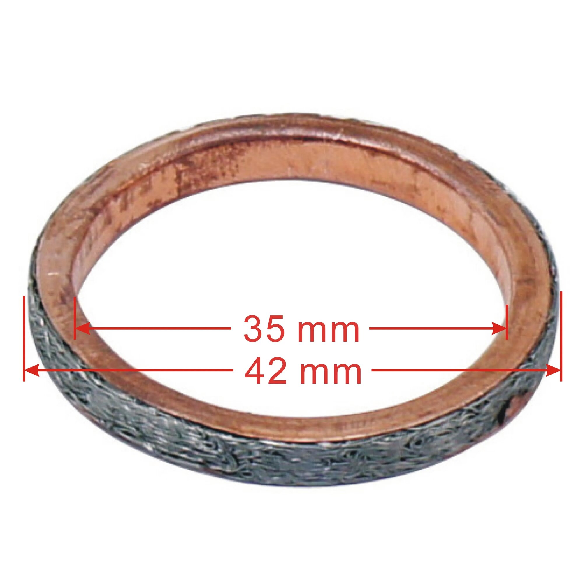 Прокладка мотоцикла для выхлопной трубы 0180- 022300 Аксессуары для квадроциклов CFMoto CF800-2 X8 GOES500-A CF Moto Part