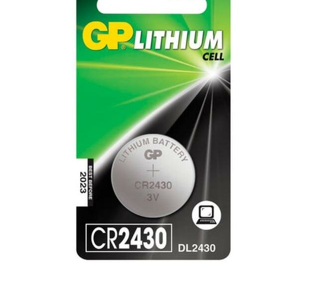 Элемент питания CR-2430 (1 шт) GP GPCR2430-BC5