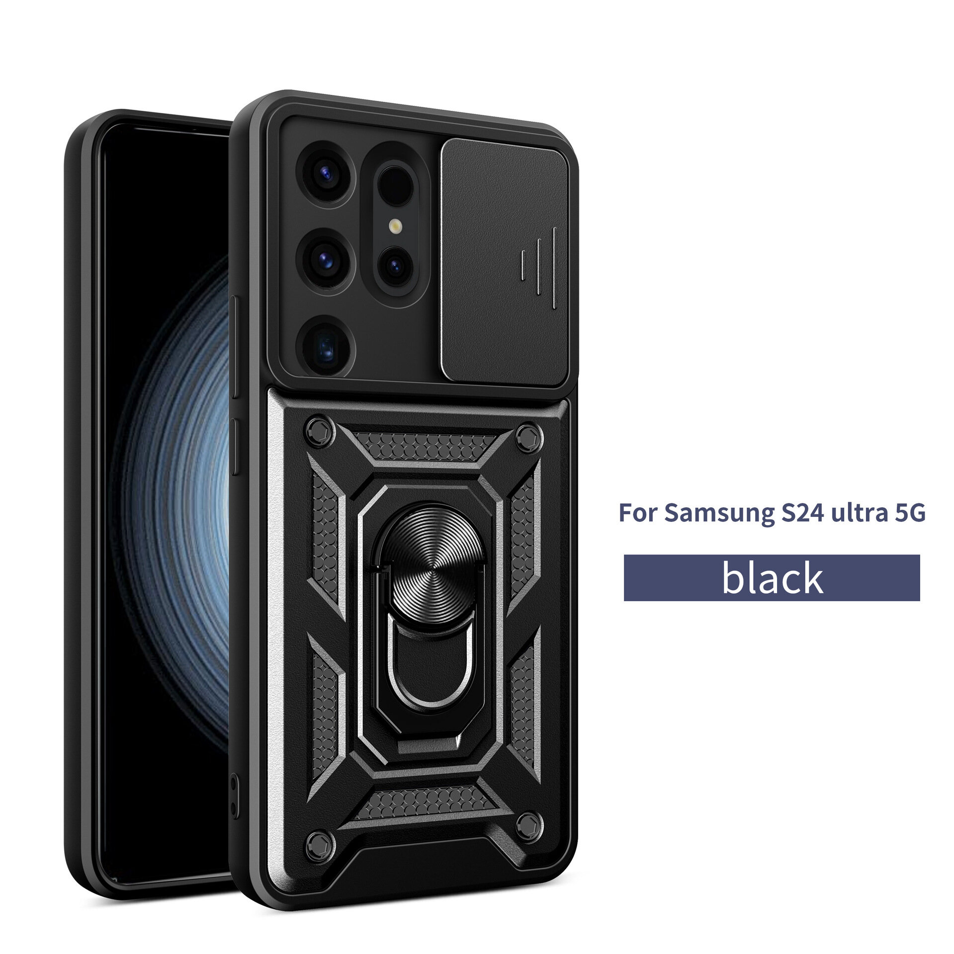 Чехол Colorful Rose Armor S23U, для Samsung, TPU+PC, раздвижное окно