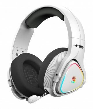 Наушники A4Tech Bloody MR710 серый BT оголовье (MR710 GREY) MR710 GREY