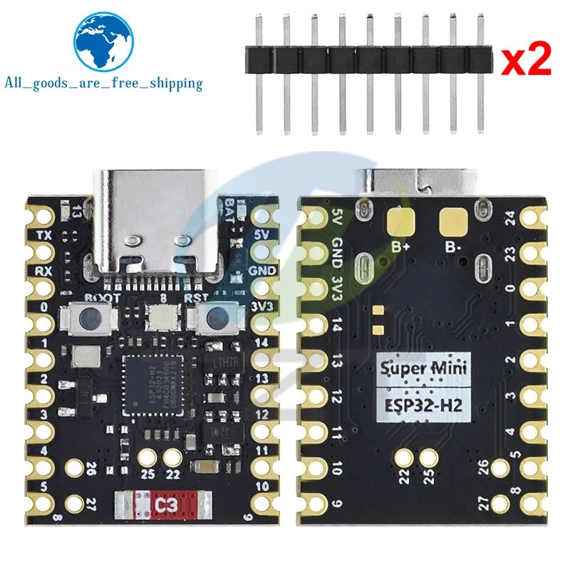 Микроконтроллер ESP32-H2 SuperMini, 3шт