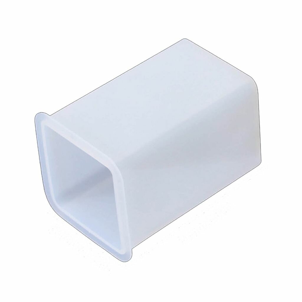 Форма для изготовления свечей, Силиконовая форма для объемных ароматических свечей - Прямоугольник 2