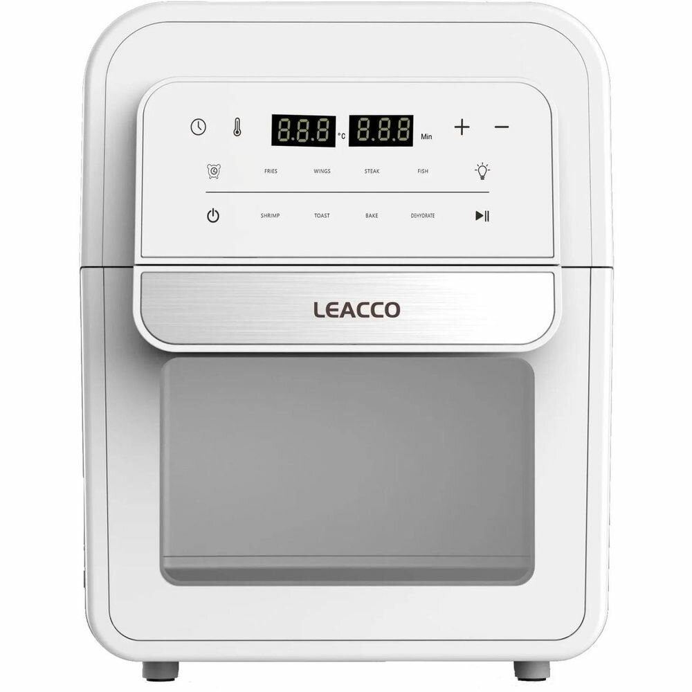 Аэрогриль LEACCO AF013, карбоновый нагревательный элемент, 1400Вт, белый