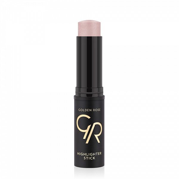 Хайлайтер для лица карандаш Golden Rose Highlighter Stick цвет 02 Кремовый, эффект сияния, самостоятельно или под макияж