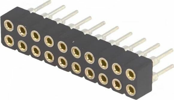 Гнездо CONNFLY DS1002-02-2*10BT1F6 Гнездо IDC "мама" PIN 20 2мм THT 2x10 Полн. дл 7,4мм 1шт