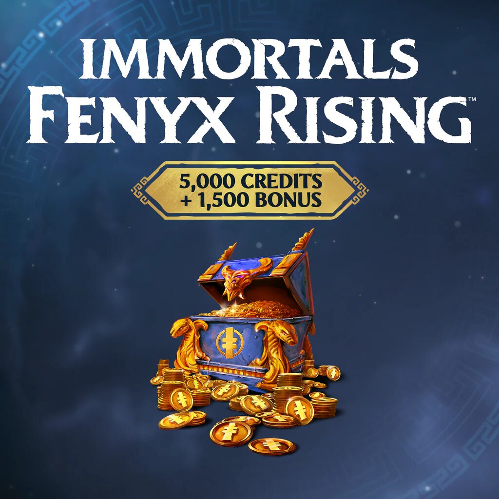 Дополнение Immortals Fenyx Rising Credits (6,500), цифровое издание PlayStation 4 и PlayStation 5, регион Турция / код пополнения баланса