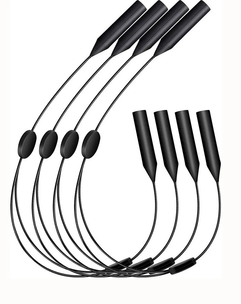 NONOR Регулируемый фиксатор для очков из силикона 5pcs-30cm