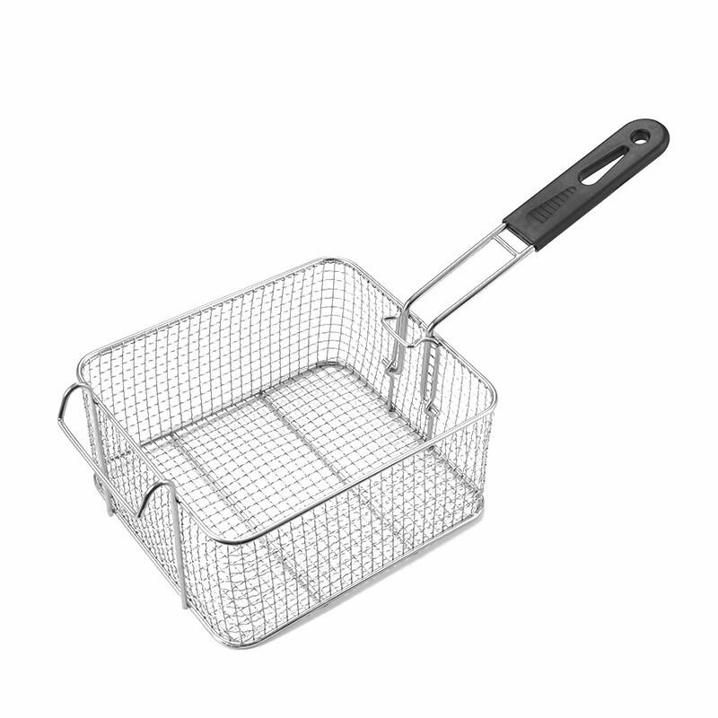 Металлическая складная сетка-корзина для фритюра, дуршлаг B-40