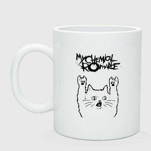 My Chemical Romance - rock cat Керамическая кружка