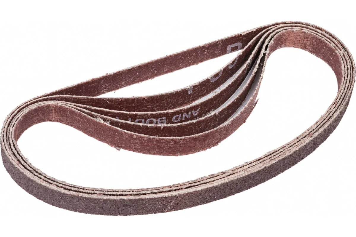 Сегмент-Абразив Лента на ткани для электроинструмента 10ммх330мм Р80 (5шт.) 7930091775989