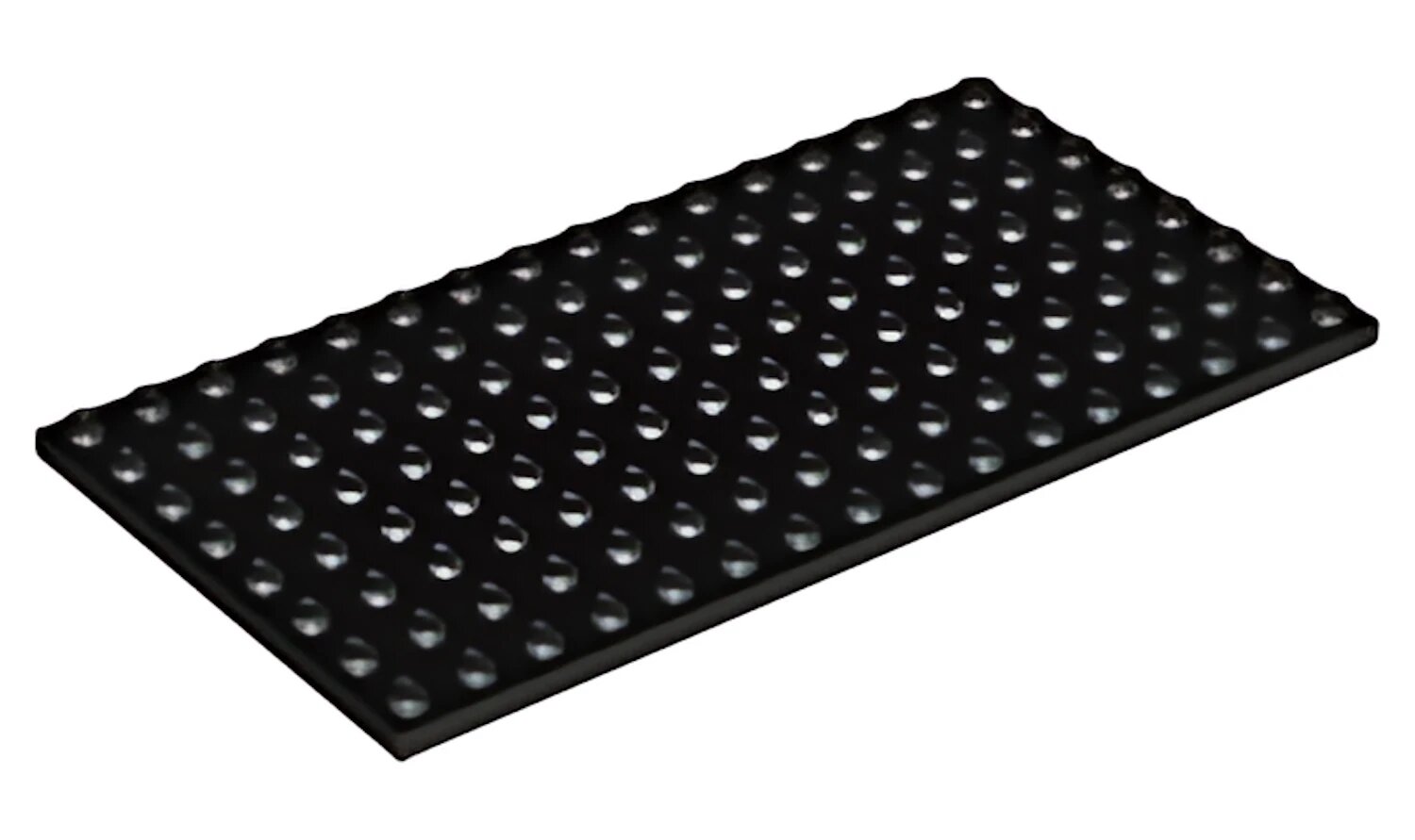 Деталь LEGO Пластина Plate 8 x 16 92438 Black U