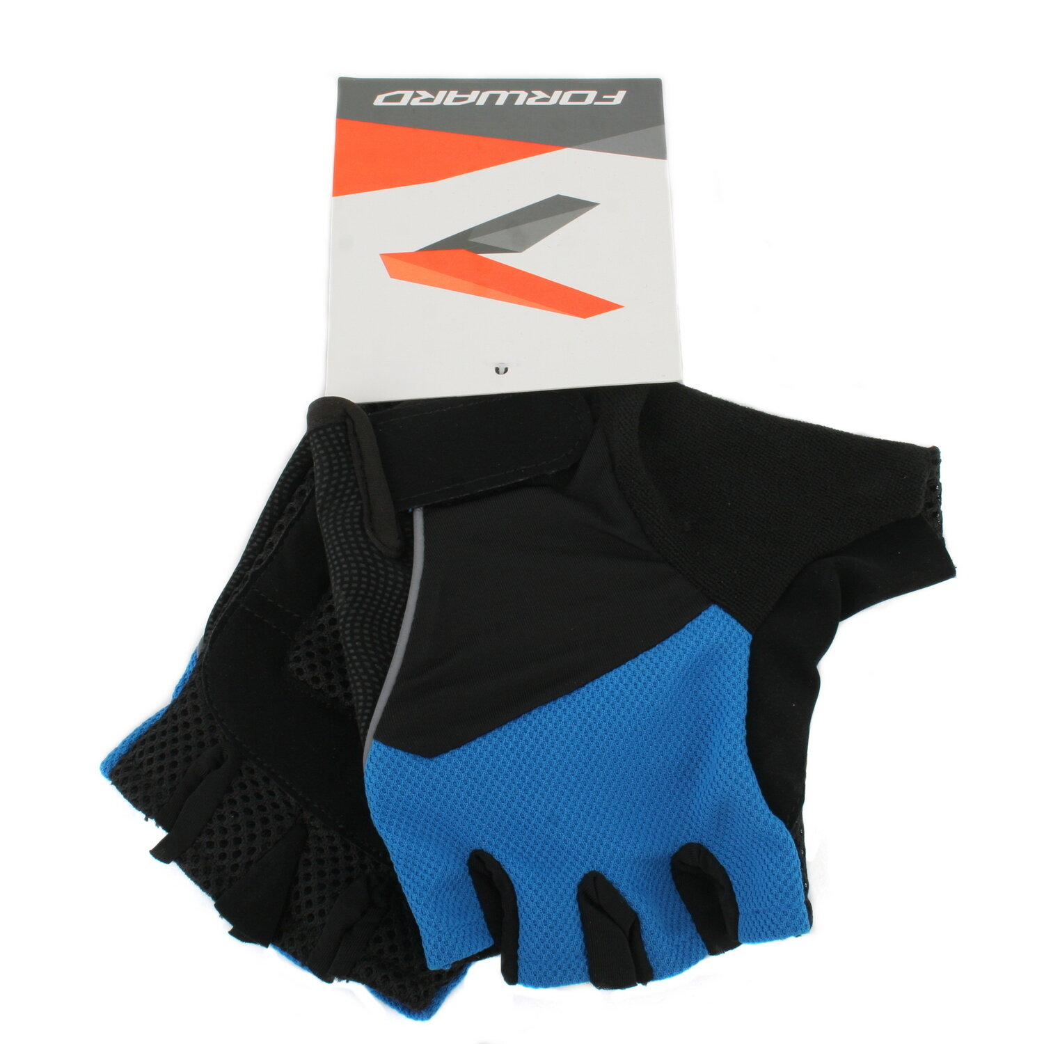Forward Велоперчатки Forward BL-16008, цвет Черный-Синий, ростовка L
